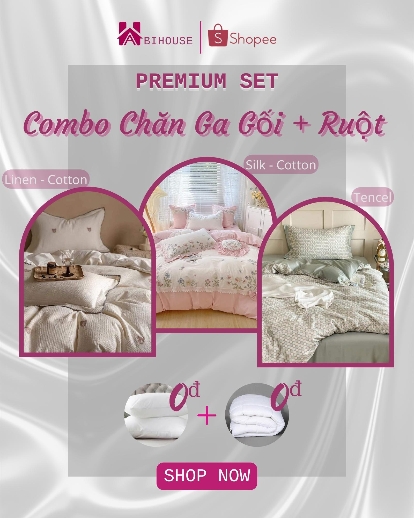 ABI HOUSE Chăn Ga Gối, Cửa hàng trực tuyến | Shopee Việt Nam