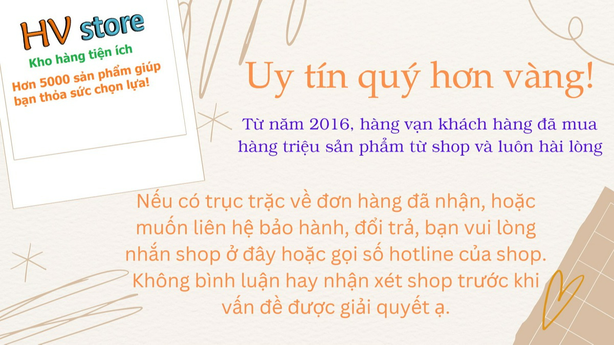 HV Store, Cửa hàng trực tuyến | Shopee Việt Nam