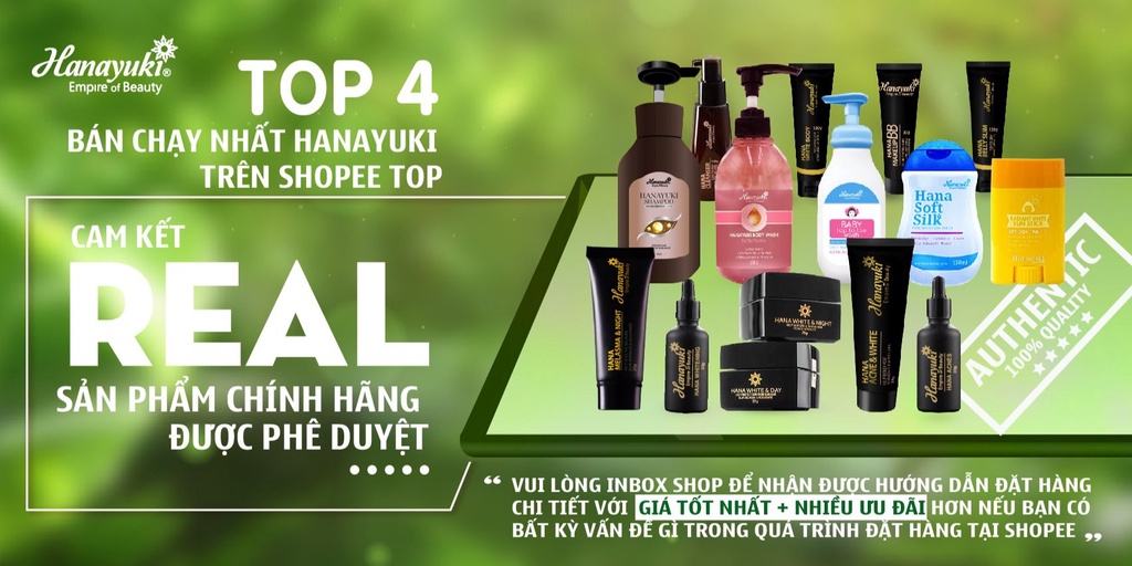 Glowvietnam Hanayuki, Cửa hàng trực tuyến | Shopee Việt Nam