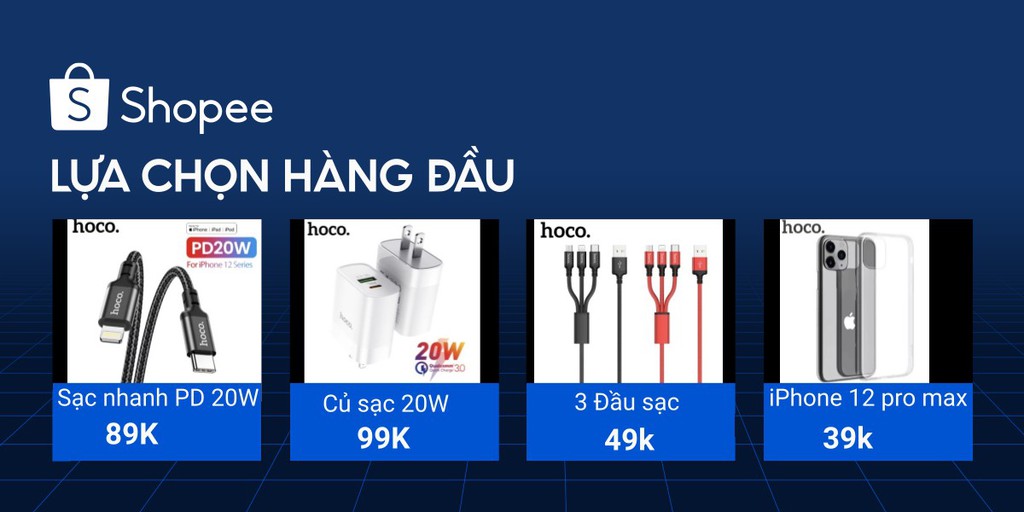 HOCO Official Store - Shopee Mall Online | Shopee Việt Nam