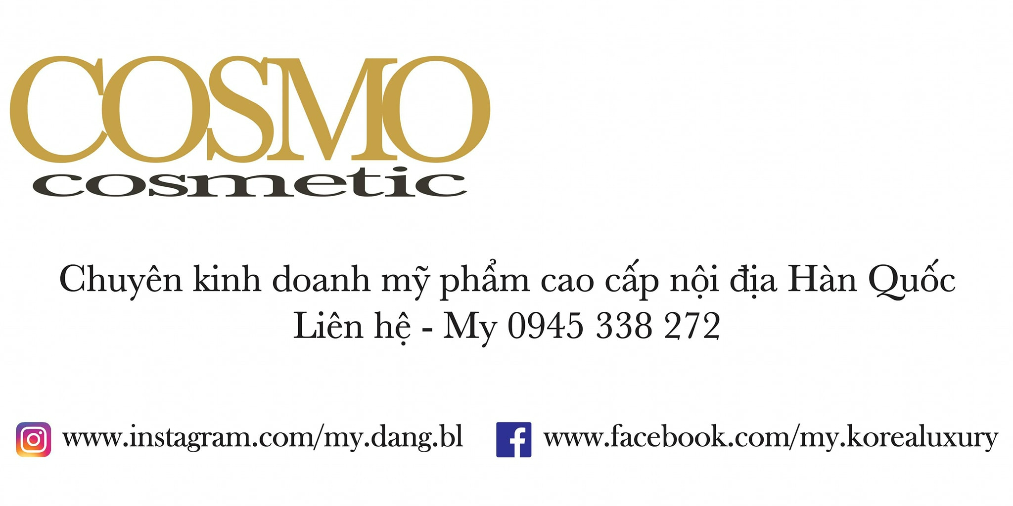 Cosmo Cosmetic - Korea Luxury, Cửa hàng trực tuyến | Shopee Việt Nam