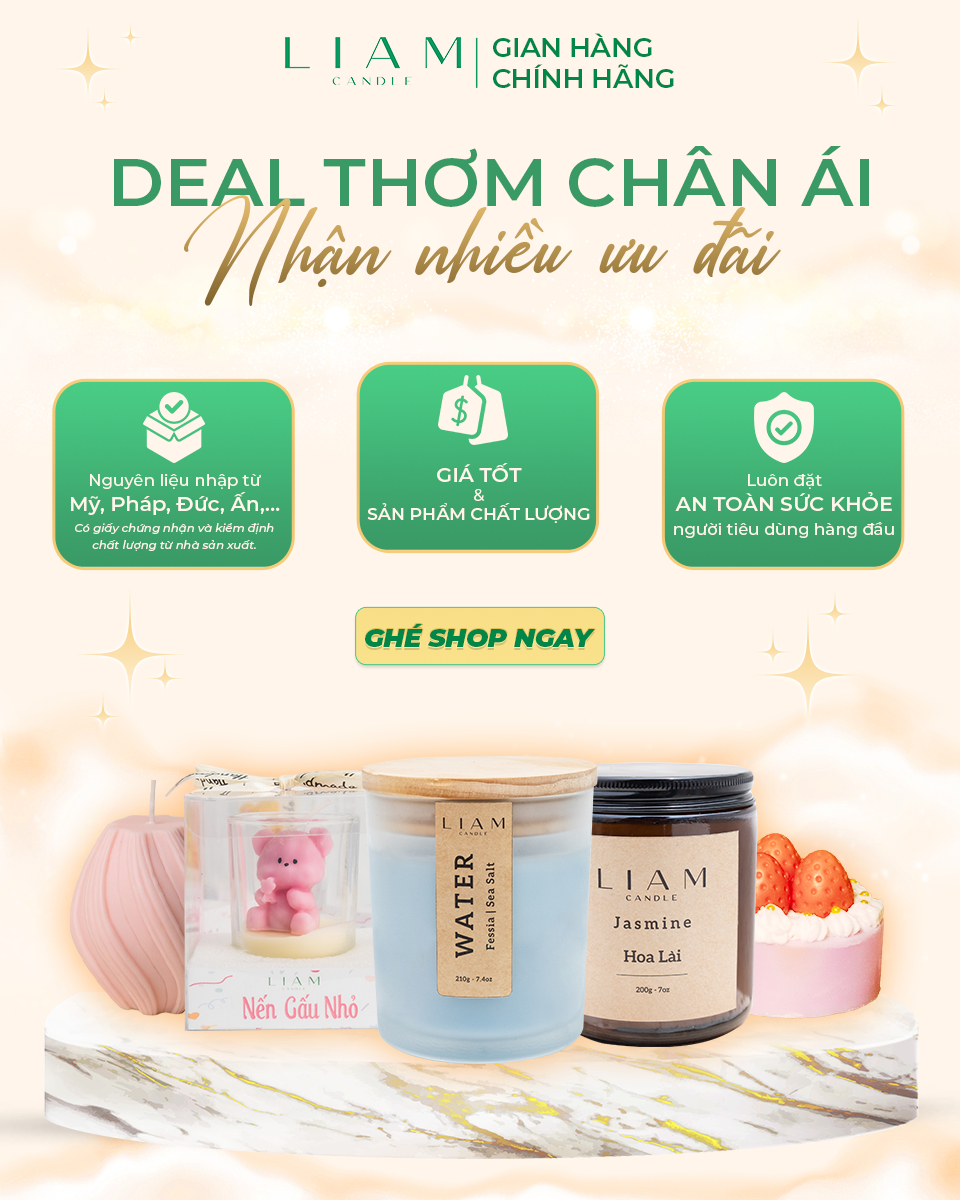 LiamCandle - Shopee Mall Online | Shopee Việt Nam
