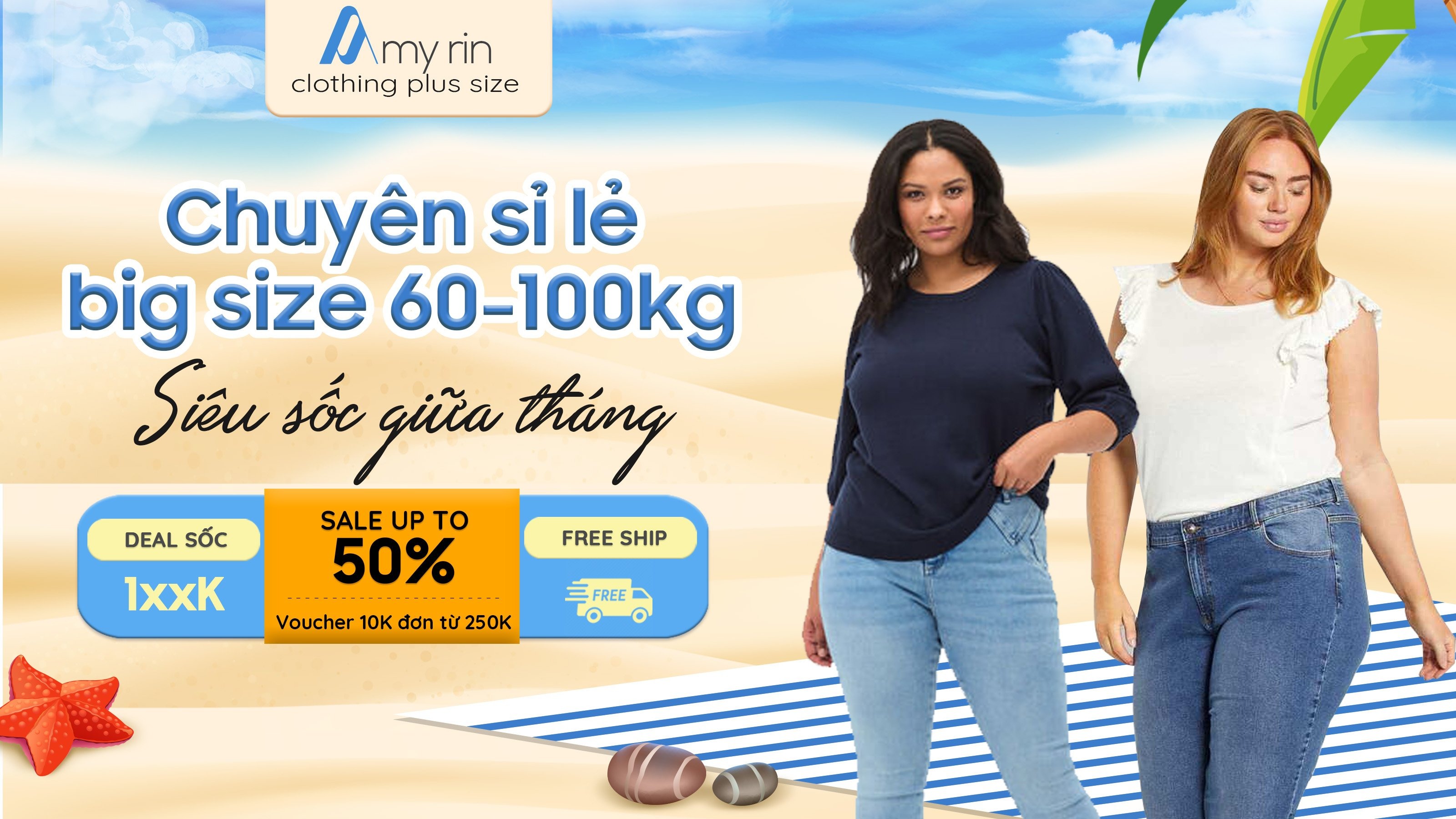 AMY RIN BIGSIZE 60 - 100KG, Cửa hàng trực tuyến | Shopee Việt Nam