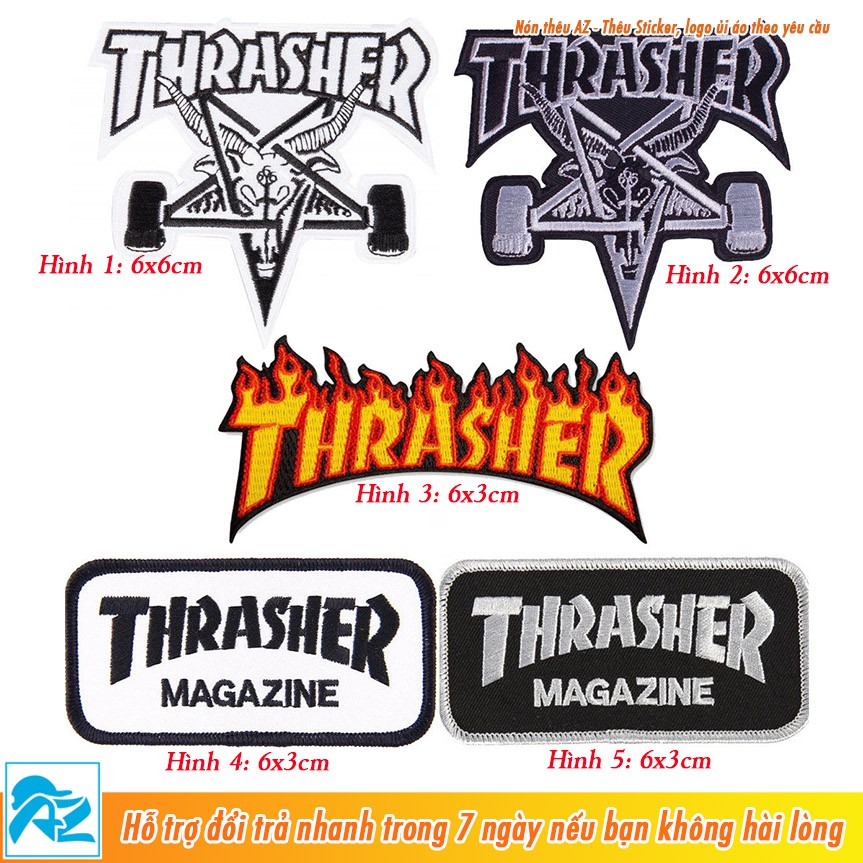 Thrasher Stickers Png Png Download, Transparent Png, Png, 58% OFF
