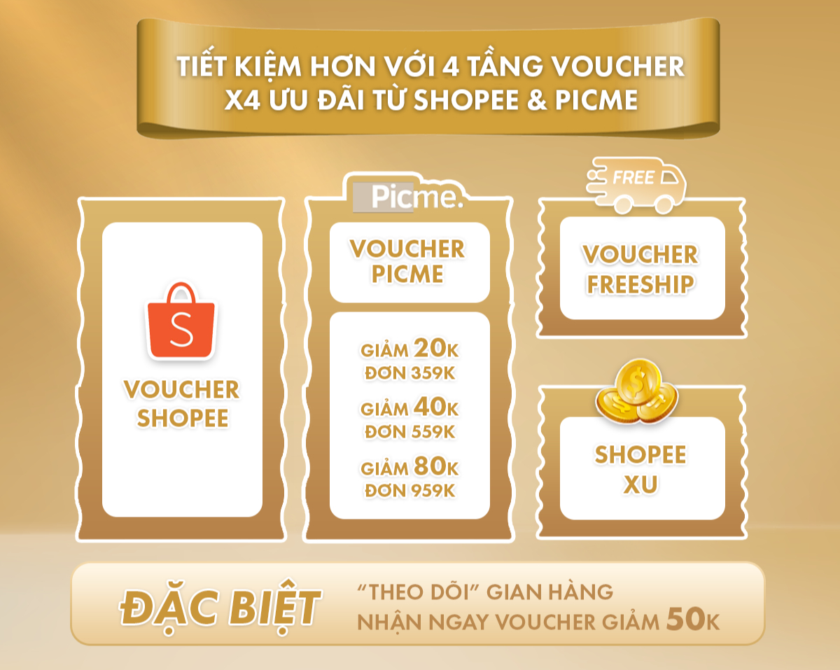 Picme Official, Cửa hàng trực tuyến | Shopee Việt Nam