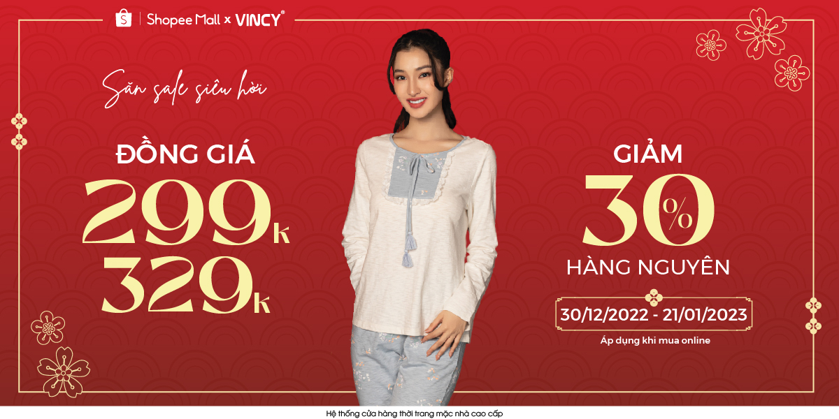 VINCY OFFICIAL STORE - Shopee Mall Online | Shopee Việt Nam
