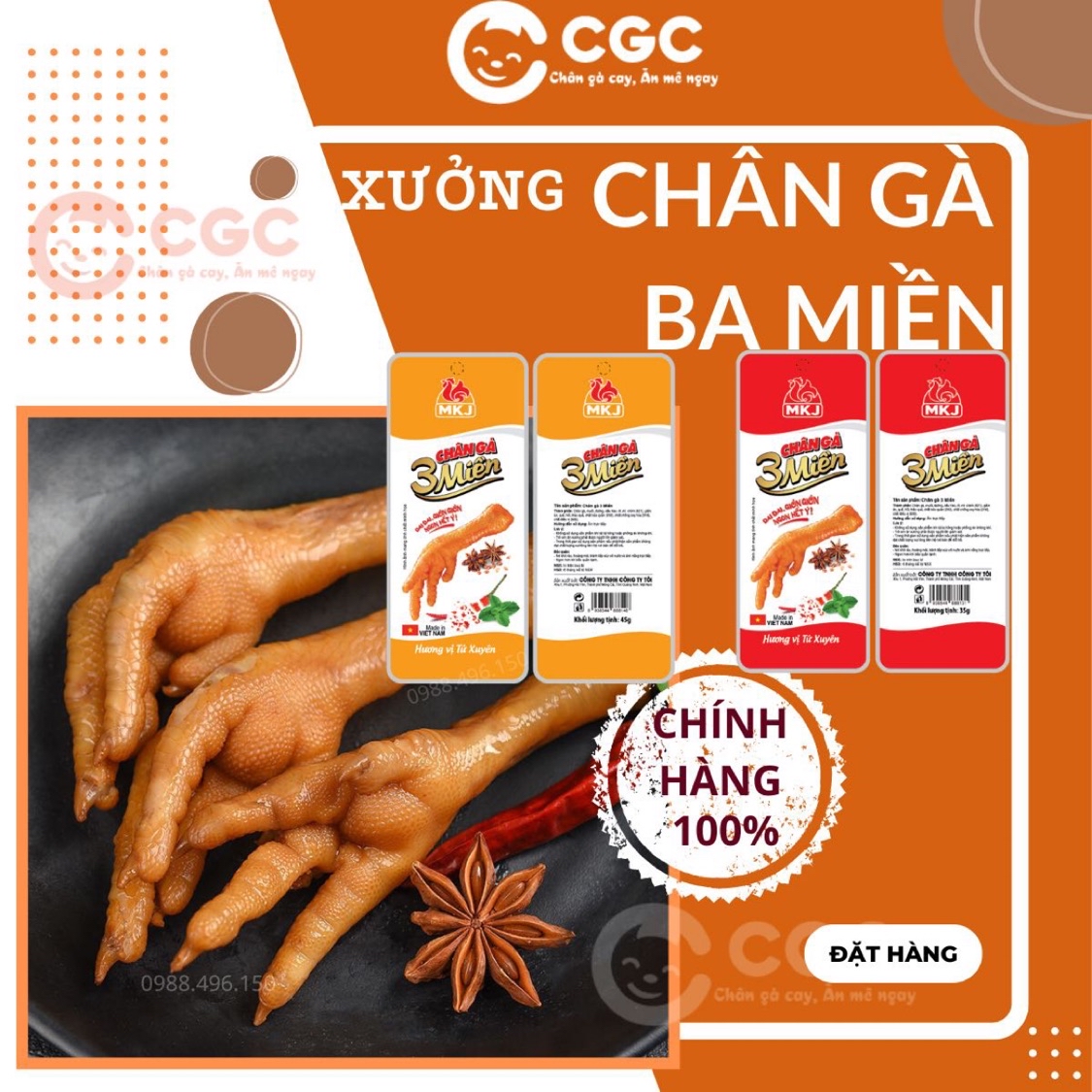 Chân Gà Ba Miền, Cửa hàng trực tuyến | Shopee Việt Nam