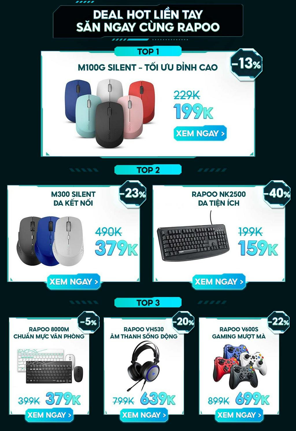 RAPOO OFFICIAL STORE - Shopee Mall Online | Shopee Việt Nam