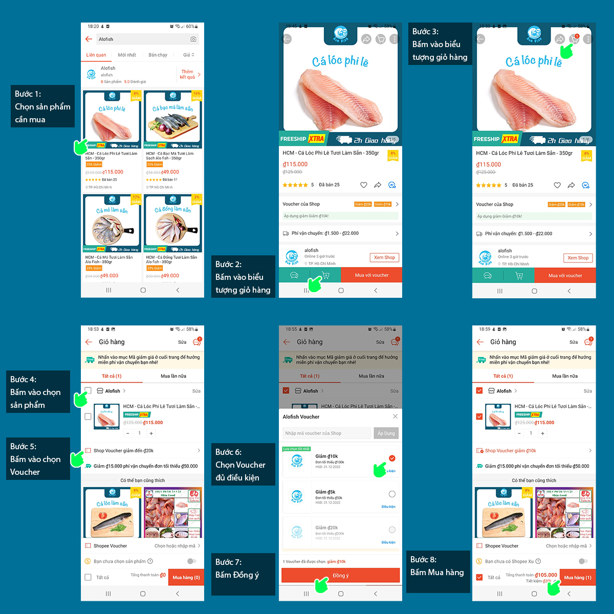 AloFish, Cửa hàng trực tuyến | Shopee Việt Nam