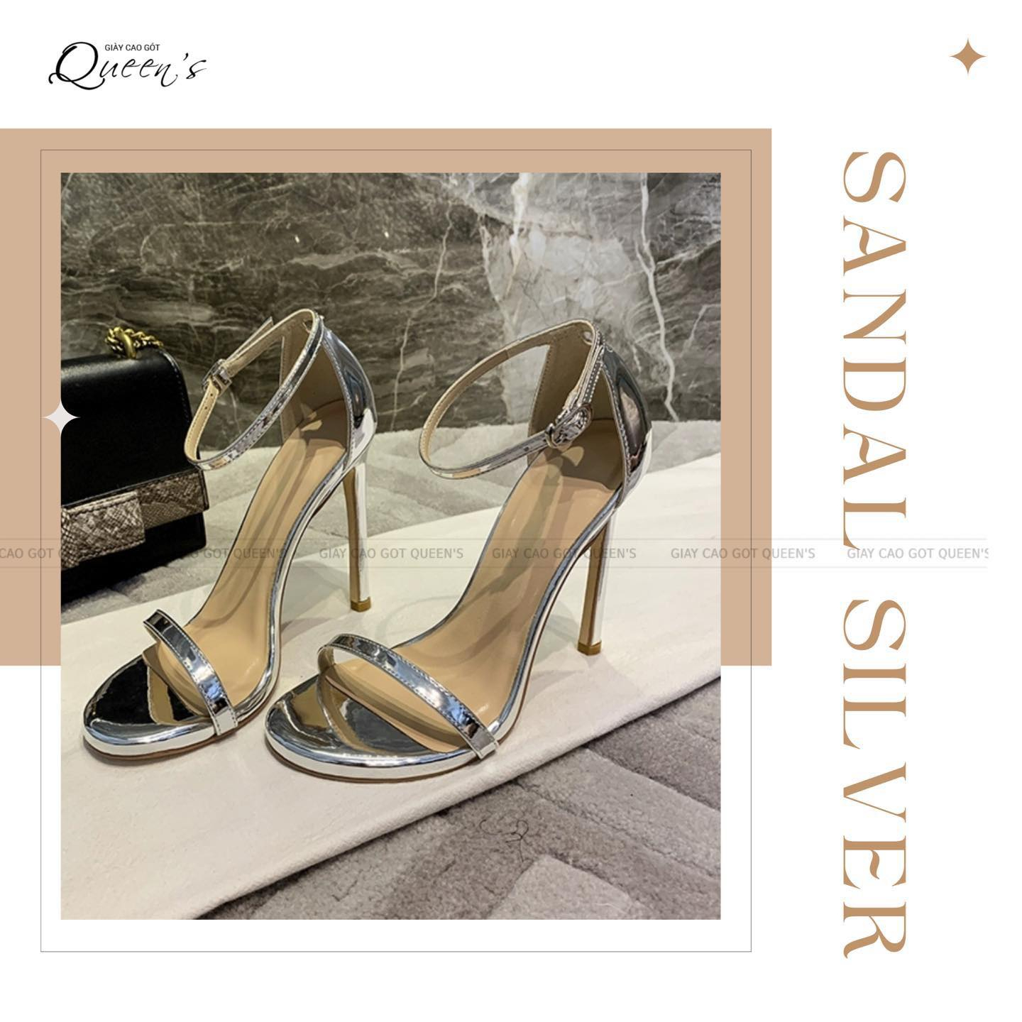 GIÀY CAO GÓT QUEENS - HELEN, Cửa hàng trực tuyến | Shopee Việt Nam