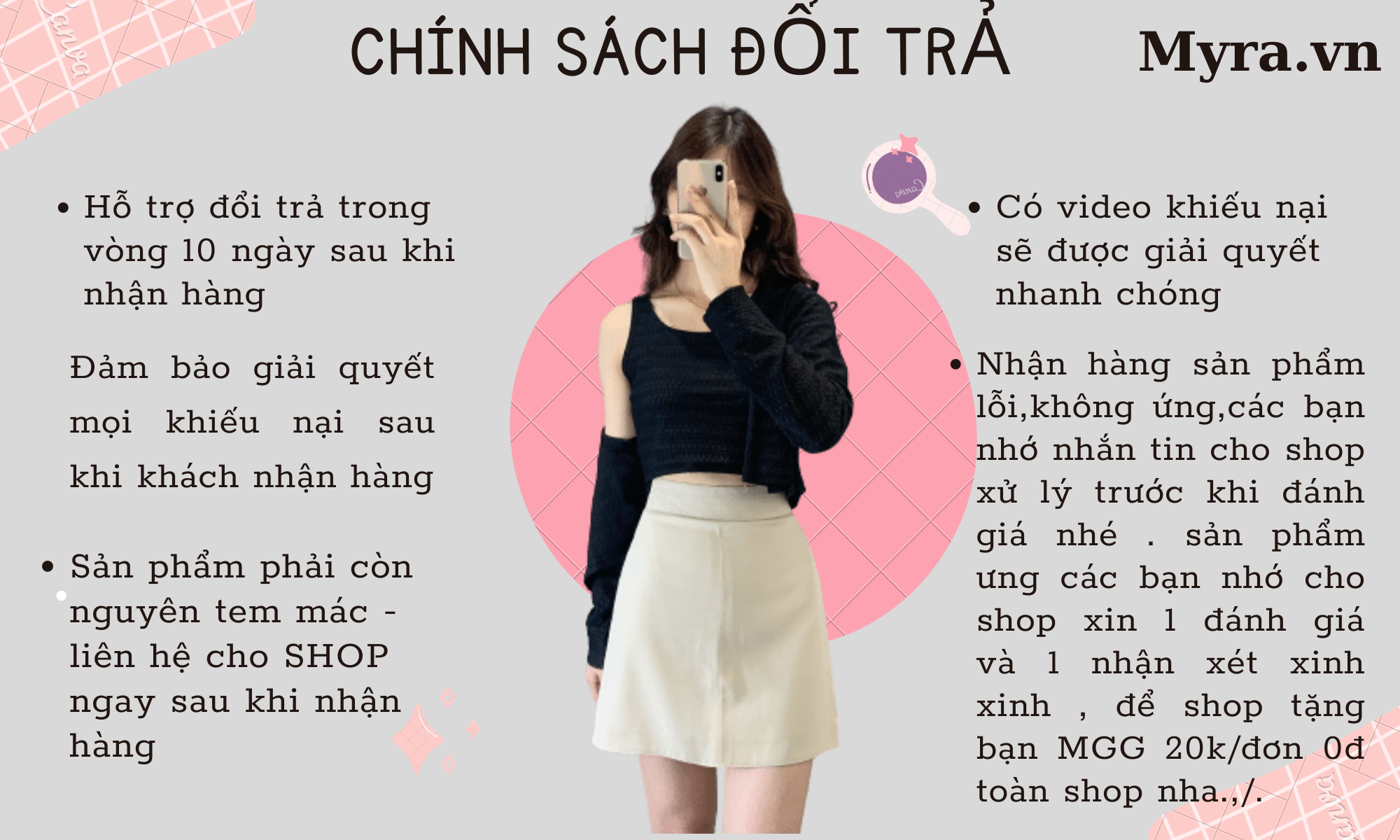 Myra Shop -Thế giới Gen Z, Cửa hàng trực tuyến | Shopee Việt Nam