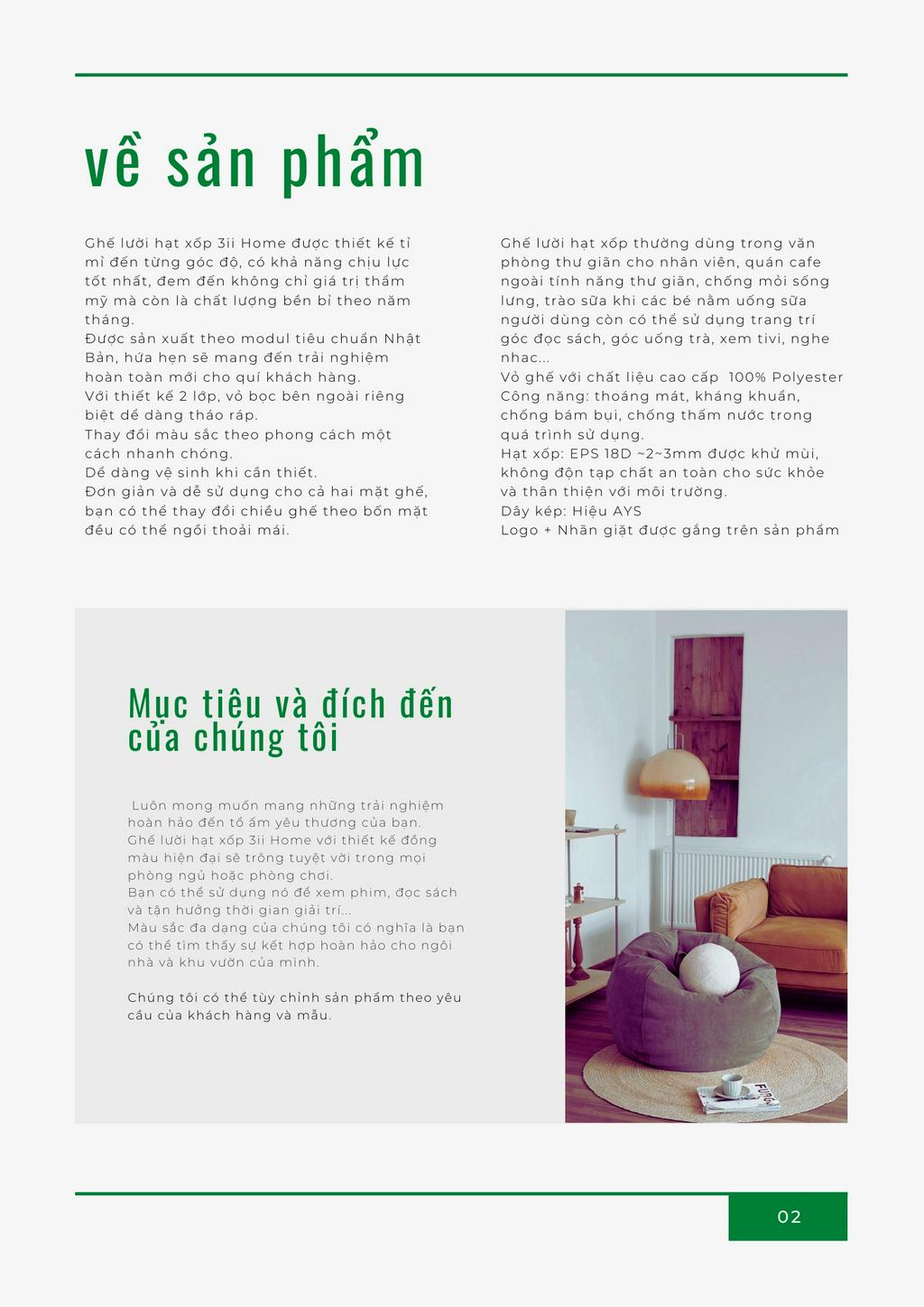 Beanbag 3ii Home - Shopee Mall Online | Shopee Việt Nam