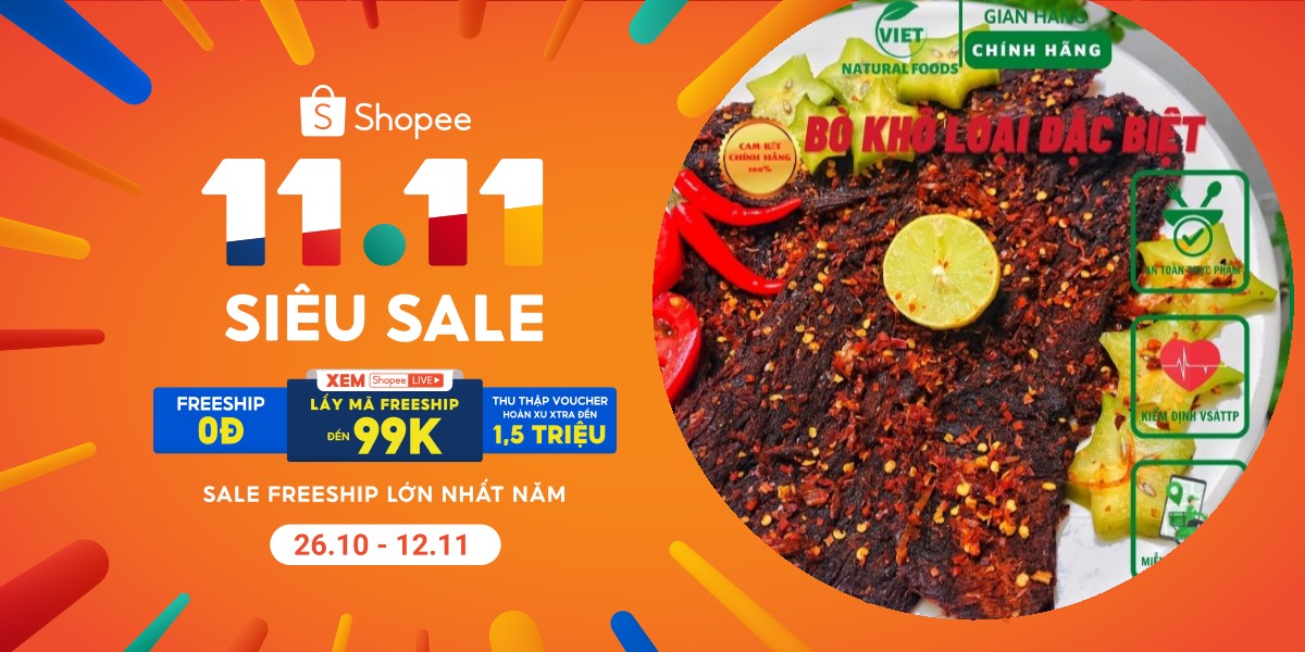 VIET NATURAL FOODS, Cửa hàng trực tuyến | Shopee Việt Nam
