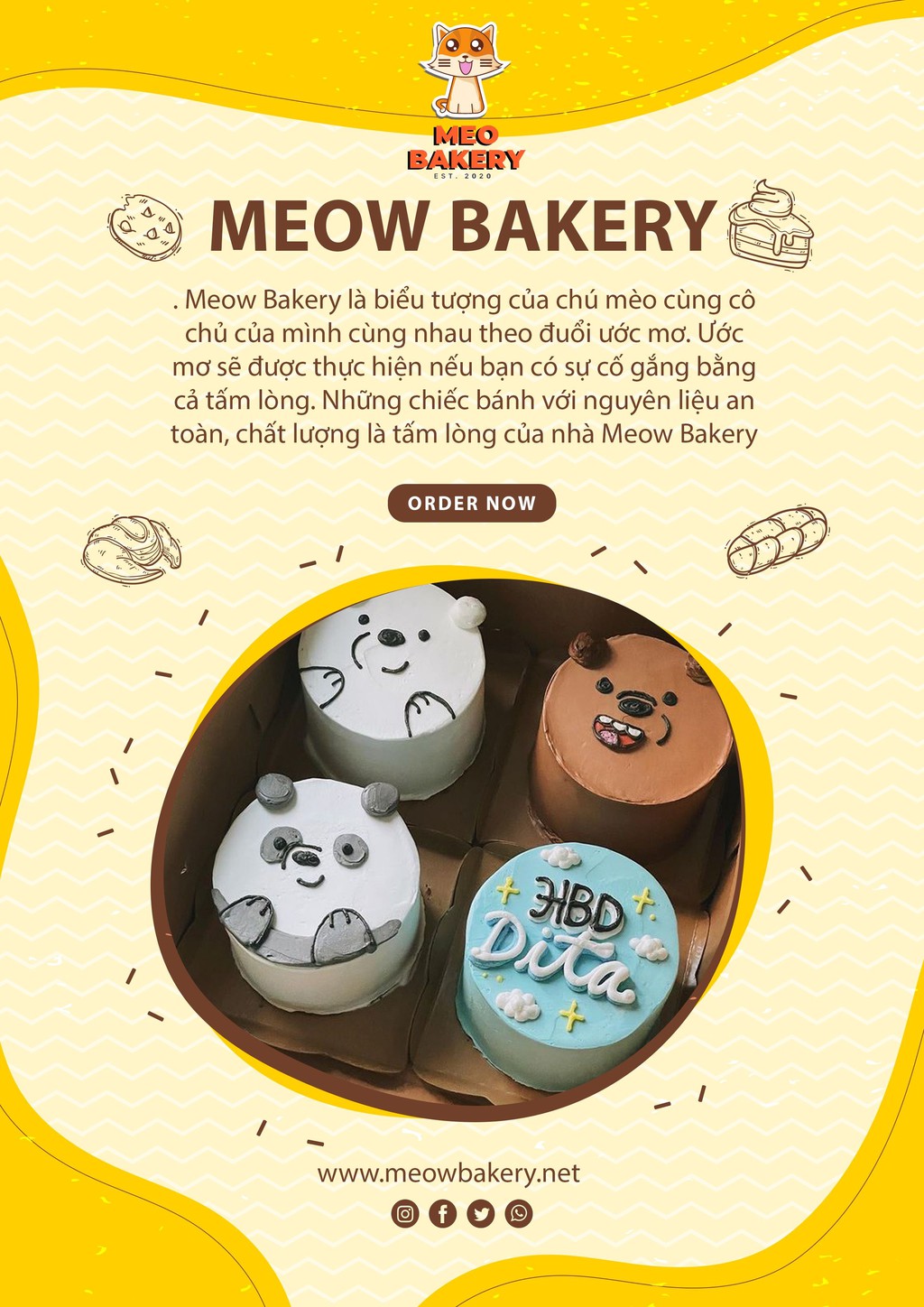 Meow Bakery, Cửa hàng trực tuyến | Shopee Việt Nam