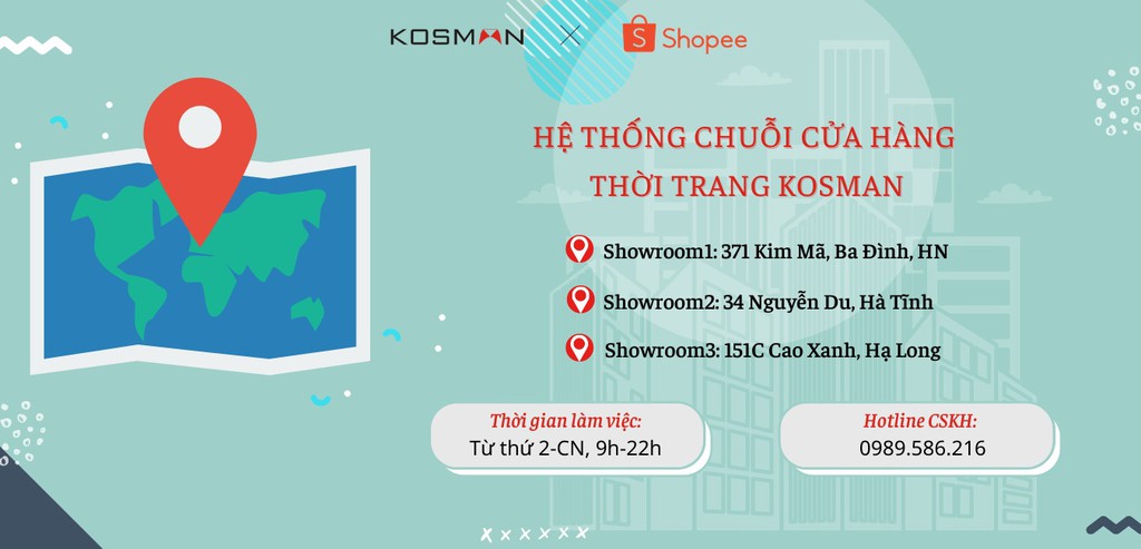 Kosman Official, Cửa hàng trực tuyến | Shopee Việt Nam