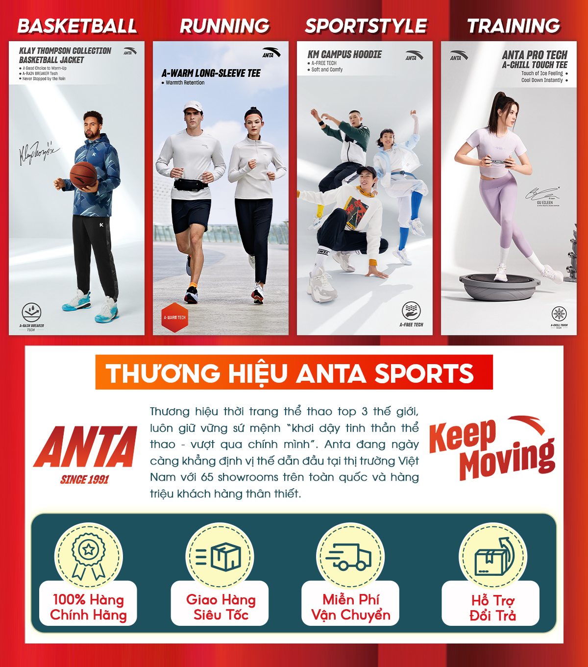 Anta Official Store - Cửa Hàng Online Chính Hãng | Shopee Việt Nam