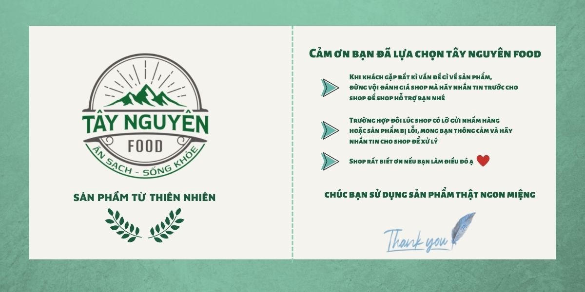 Tây Nguyên Food - Việt Nam, Cửa hàng trực tuyến | Shopee Việt Nam