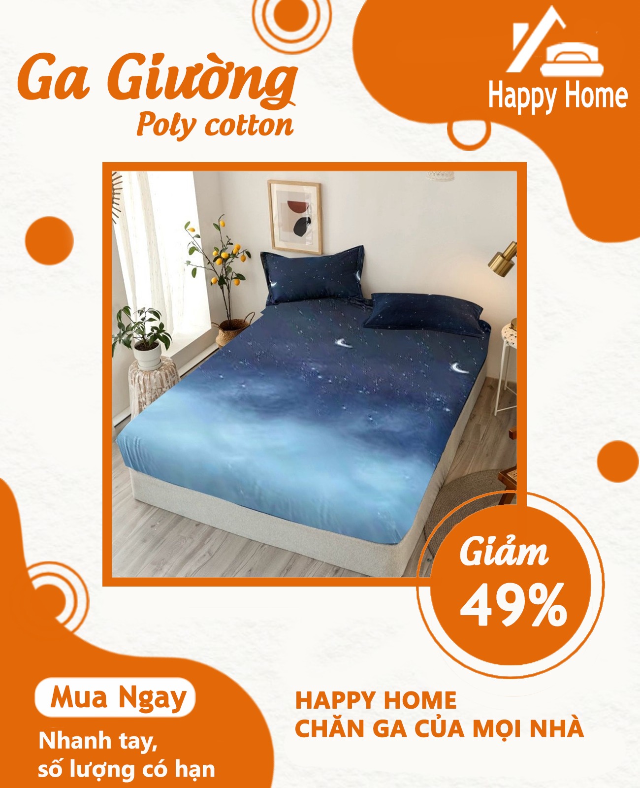 Happy Home - Chăn Ga Gối, Cửa hàng trực tuyến | Shopee Việt Nam