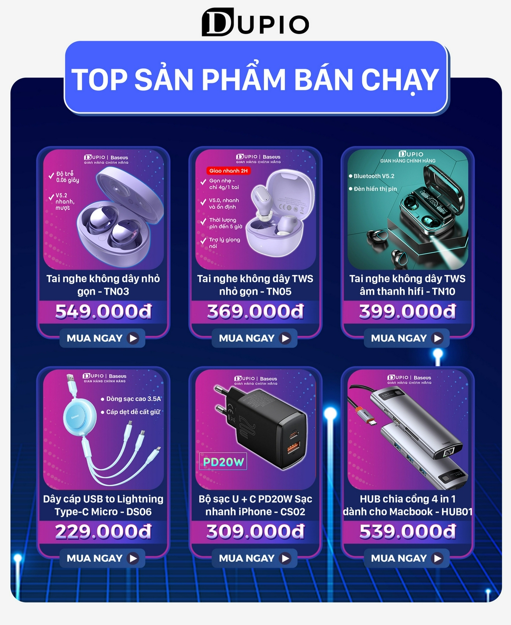 Dupio - Shopee Mall Online | Shopee Việt Nam