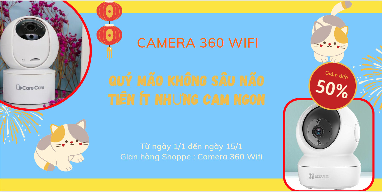 Camera 360 wifi, Cửa hàng trực tuyến | Shopee Việt Nam