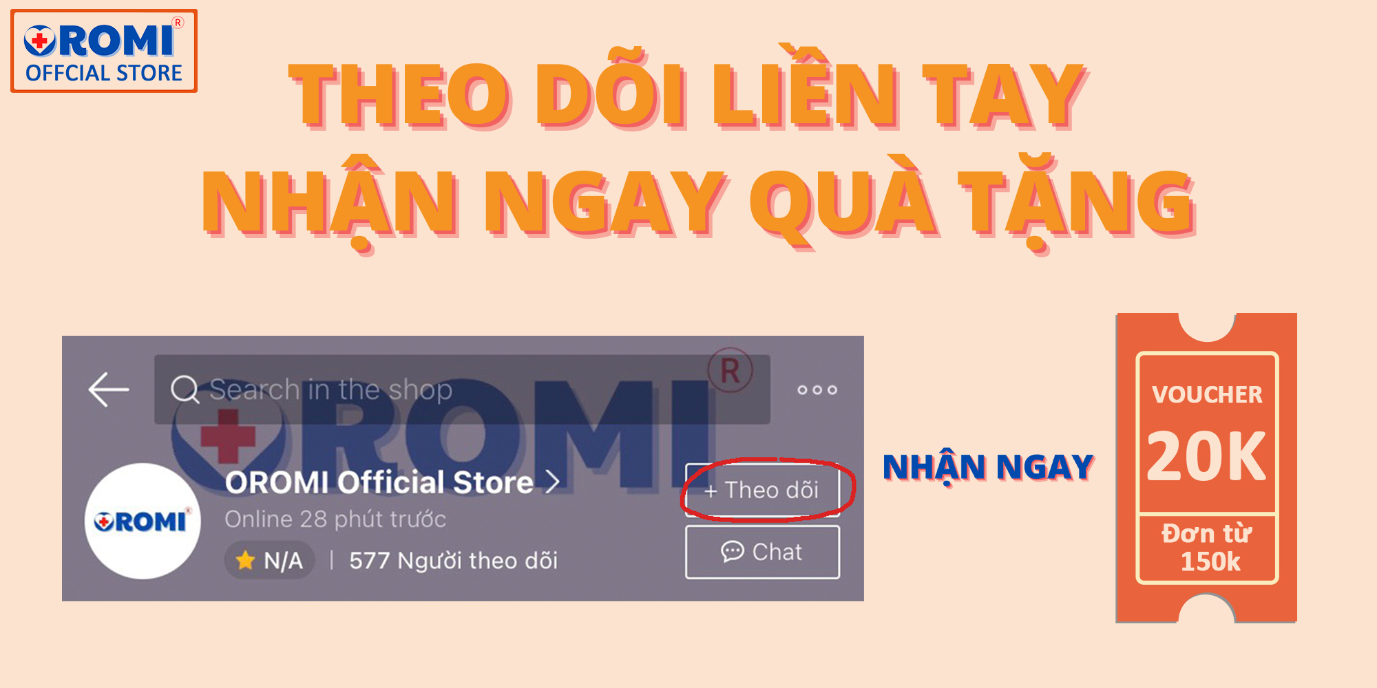 OROMI Official Store - Shopee Mall Online | Shopee Việt Nam