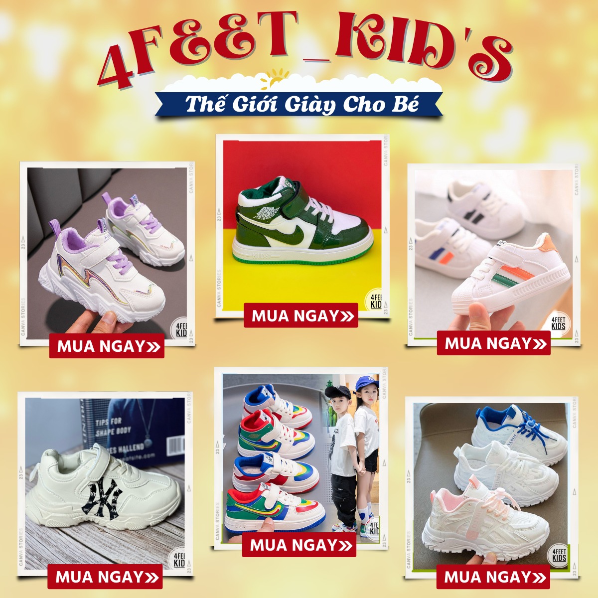4Feet Kids _ Giày cho bé, Cửa hàng trực tuyến | Shopee Việt Nam