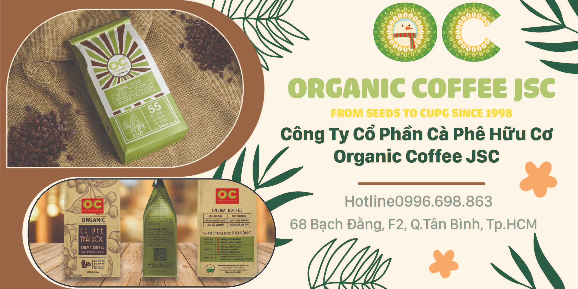 Cafe Hữu Cơ Organic Coffee JSC, Cửa hàng trực tuyến | Shopee Việt Nam