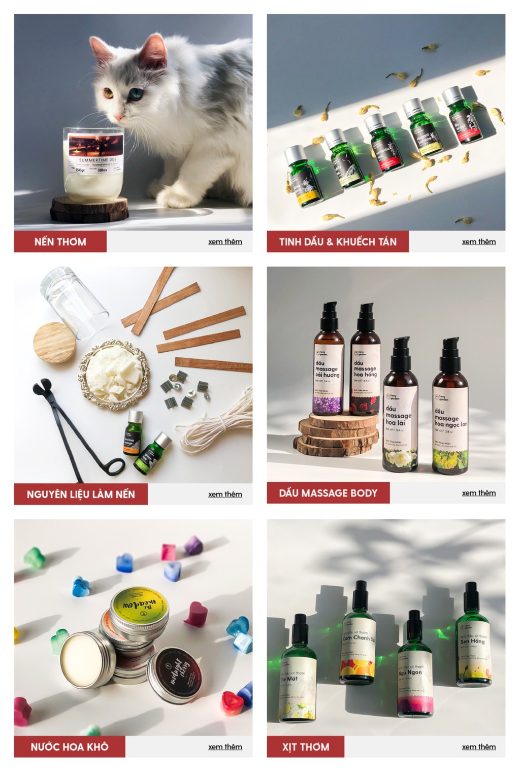 Tinh dầu thơm Heny Garden, Cửa hàng trực tuyến | Shopee Việt Nam