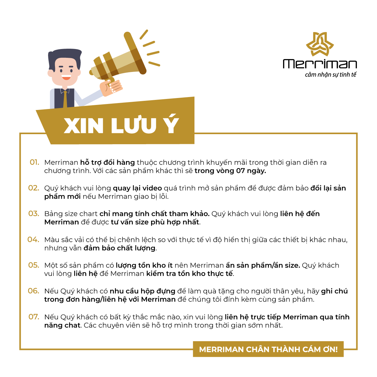 Merriman Official - Shopee Mall Online | Shopee Việt Nam