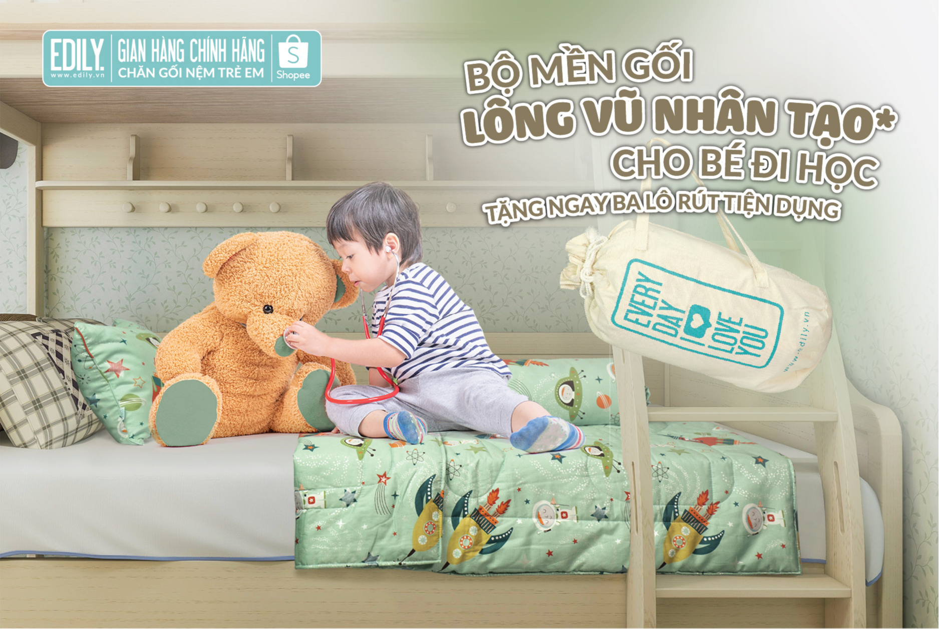 Edily Kids' Bedding Store, Cửa hàng trực tuyến | Shopee Việt Nam