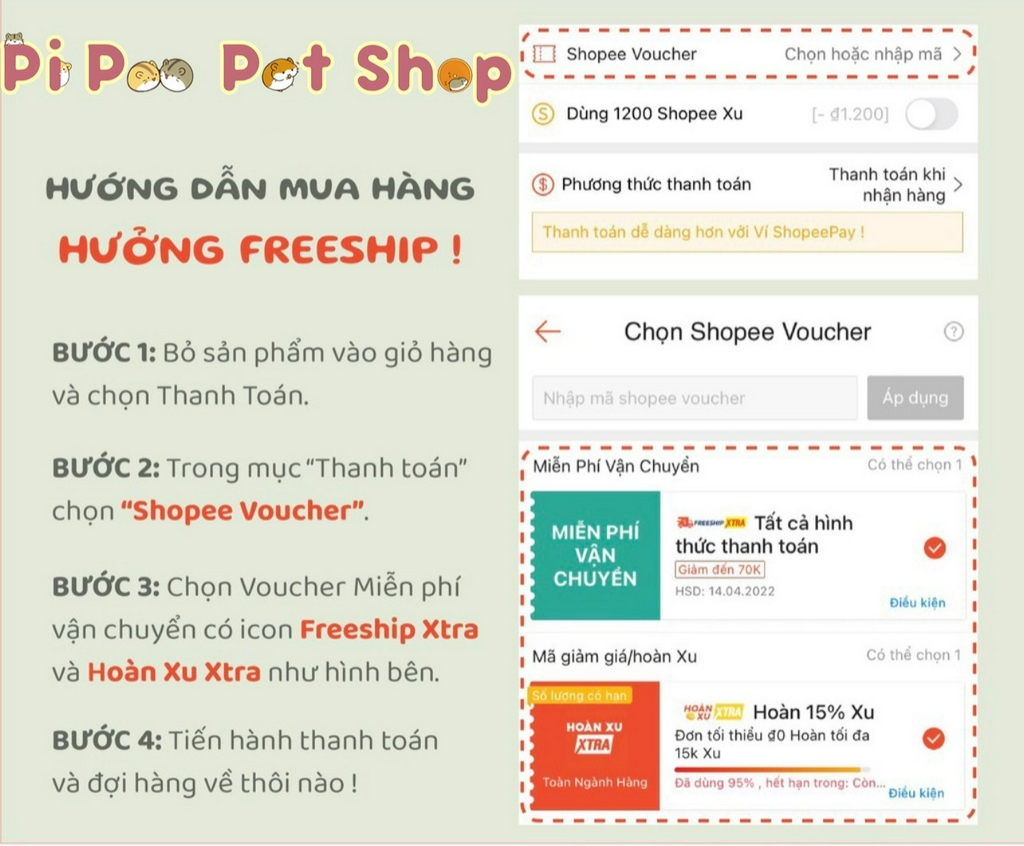 Pipoo Pet Shop, Cửa hàng trực tuyến | Shopee Việt Nam