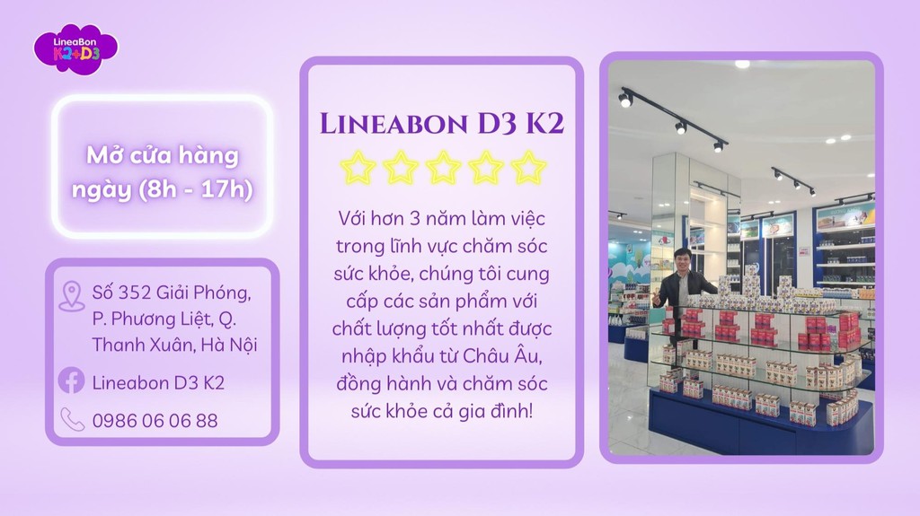 Lineabon D3 K2 - Shopee Mall Online | Shopee Việt Nam