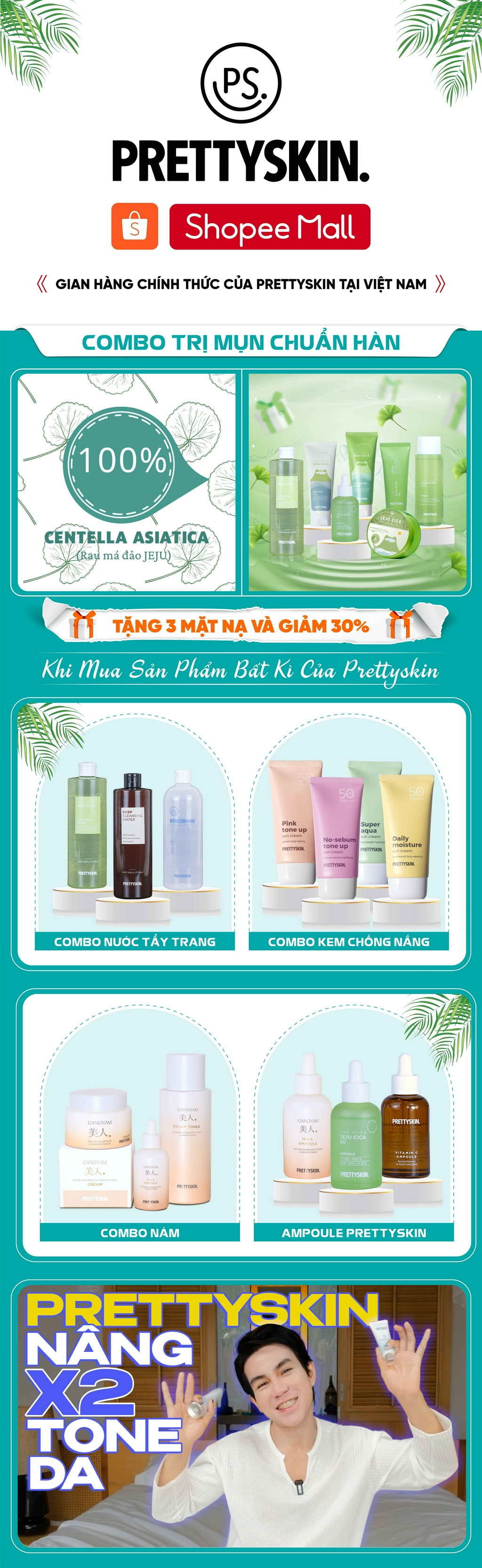 PRETTYSKIN OFFICIAL - Shopee Mall Online | Shopee Việt Nam
