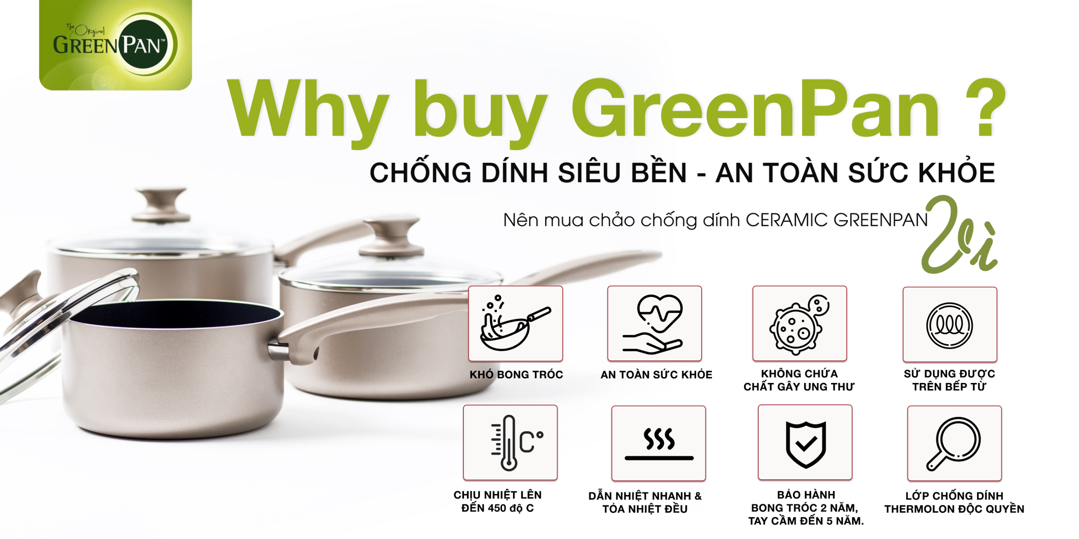 GreenPan™ Official Store - Shopee Mall Online | Shopee Việt Nam