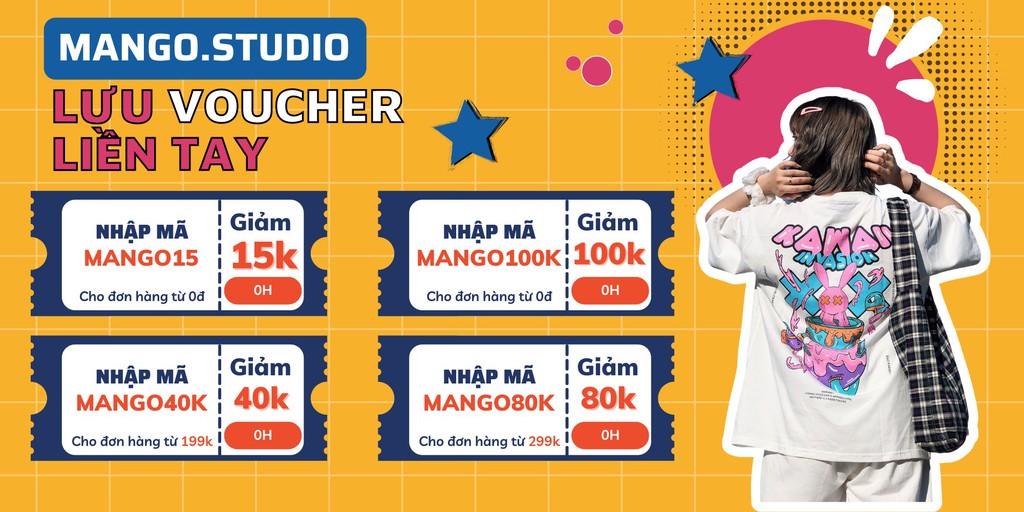 Mango Studio Unisex, Cửa hàng trực tuyến | Shopee Việt Nam