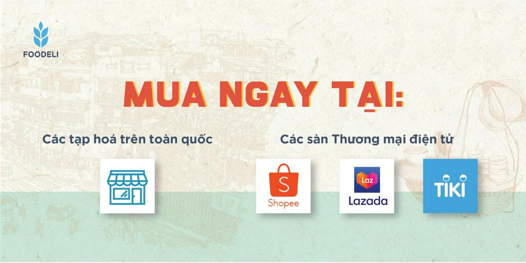 Foodeli Việt Nam, Cửa hàng trực tuyến | Shopee Việt Nam
