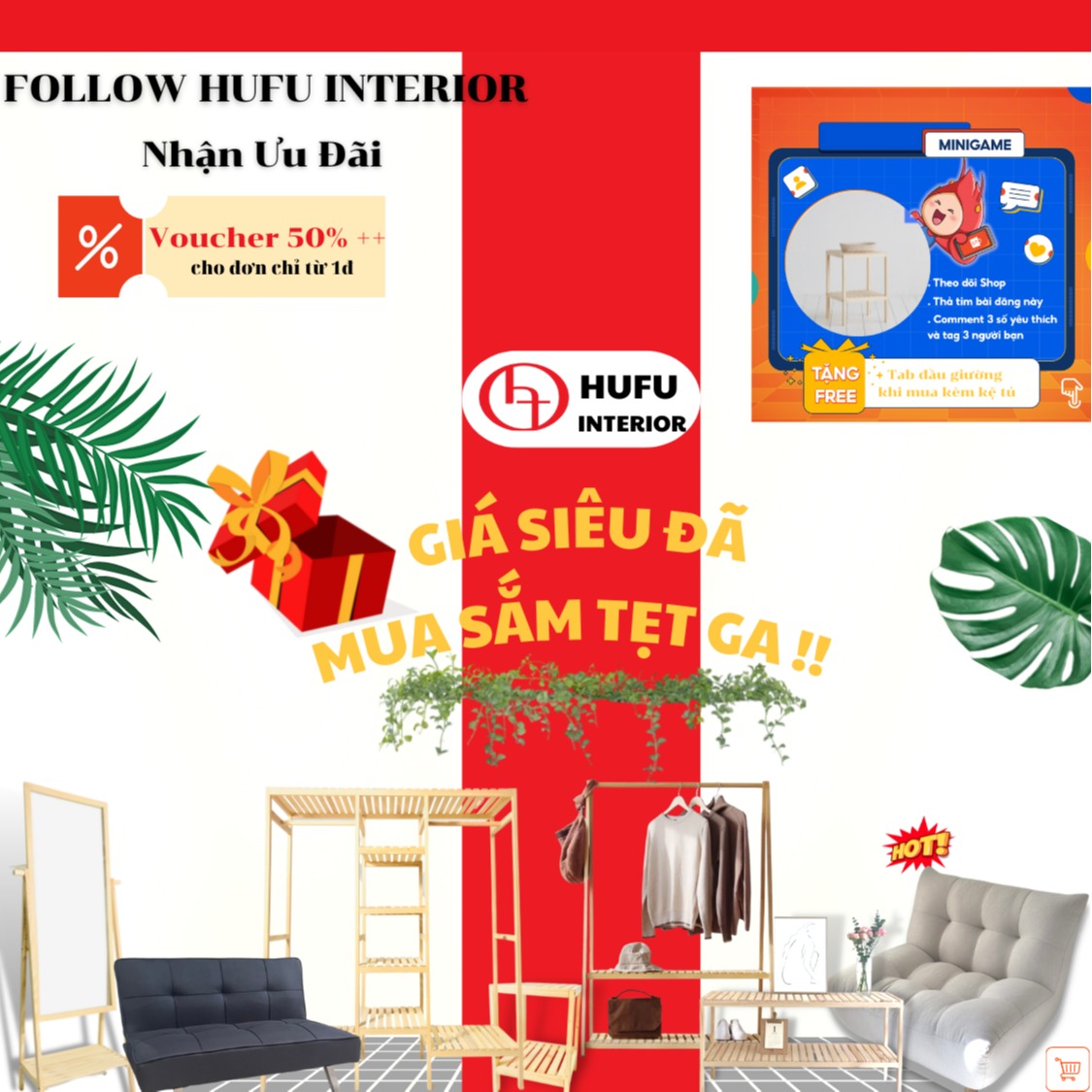 NỘI THẤT HUFU - HUFU INTERIOR, Cửa hàng trực tuyến | Shopee Việt Nam