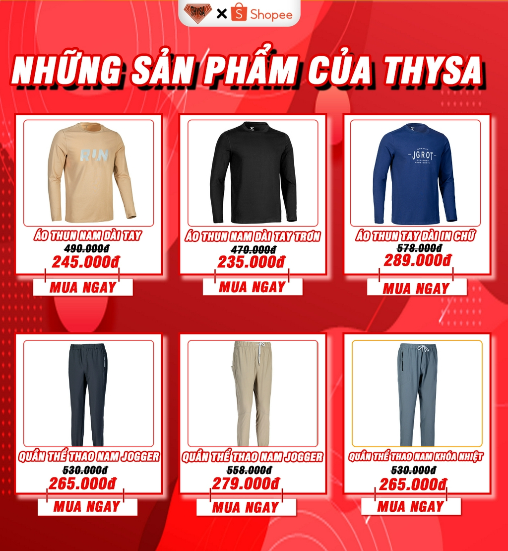 Thoitrang_Nam_Thysa, Cửa hàng trực tuyến | Shopee Việt Nam