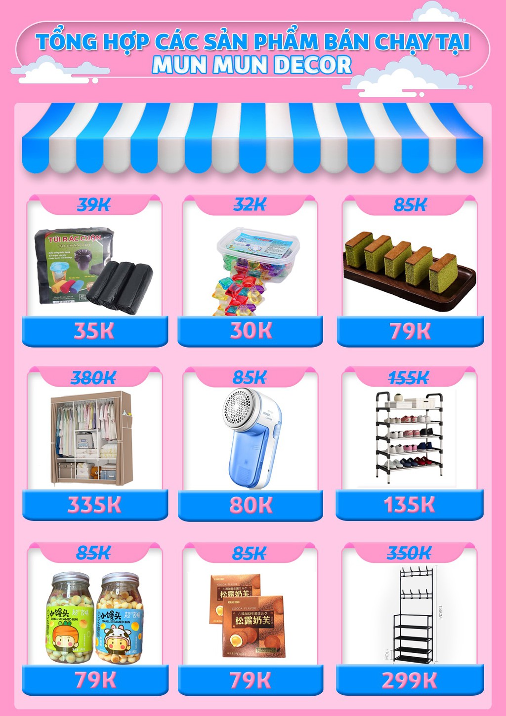 Mun Mun Decor, Cửa hàng trực tuyến | Shopee Việt Nam