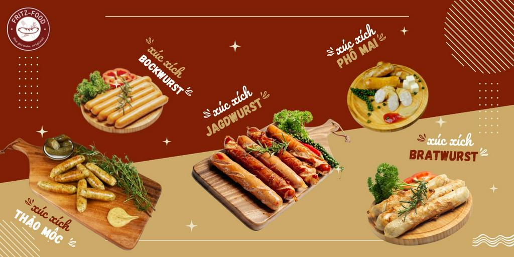 XÚC XÍCH ĐỨC FRITZ-FOOD , Cửa hàng trực tuyến | Shopee Việt Nam