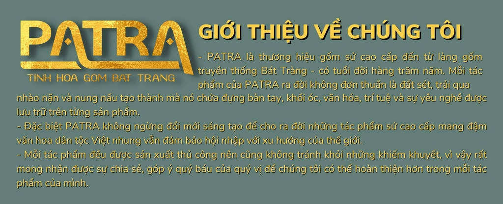 PATRA CERAMIC, Cửa hàng trực tuyến | Shopee Việt Nam