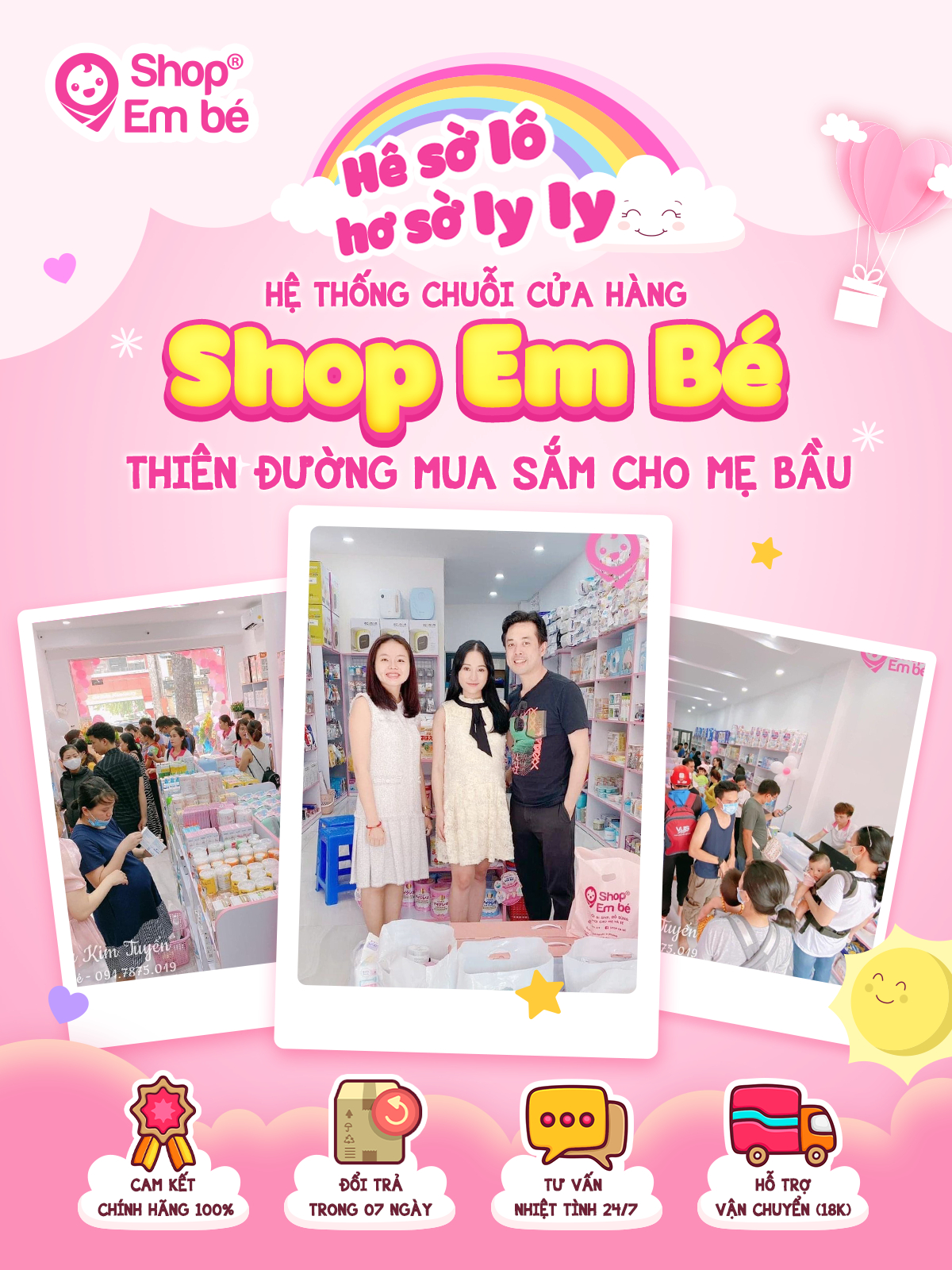 Hệ thống Shop Em Bé, Cửa hàng trực tuyến | Shopee Việt Nam