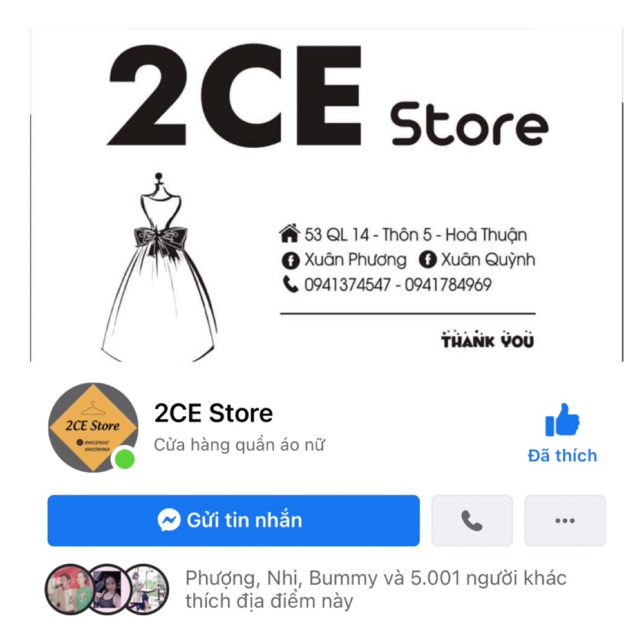 2CE Store (Xuân Phương), Cửa hàng trực tuyến | Shopee Việt Nam