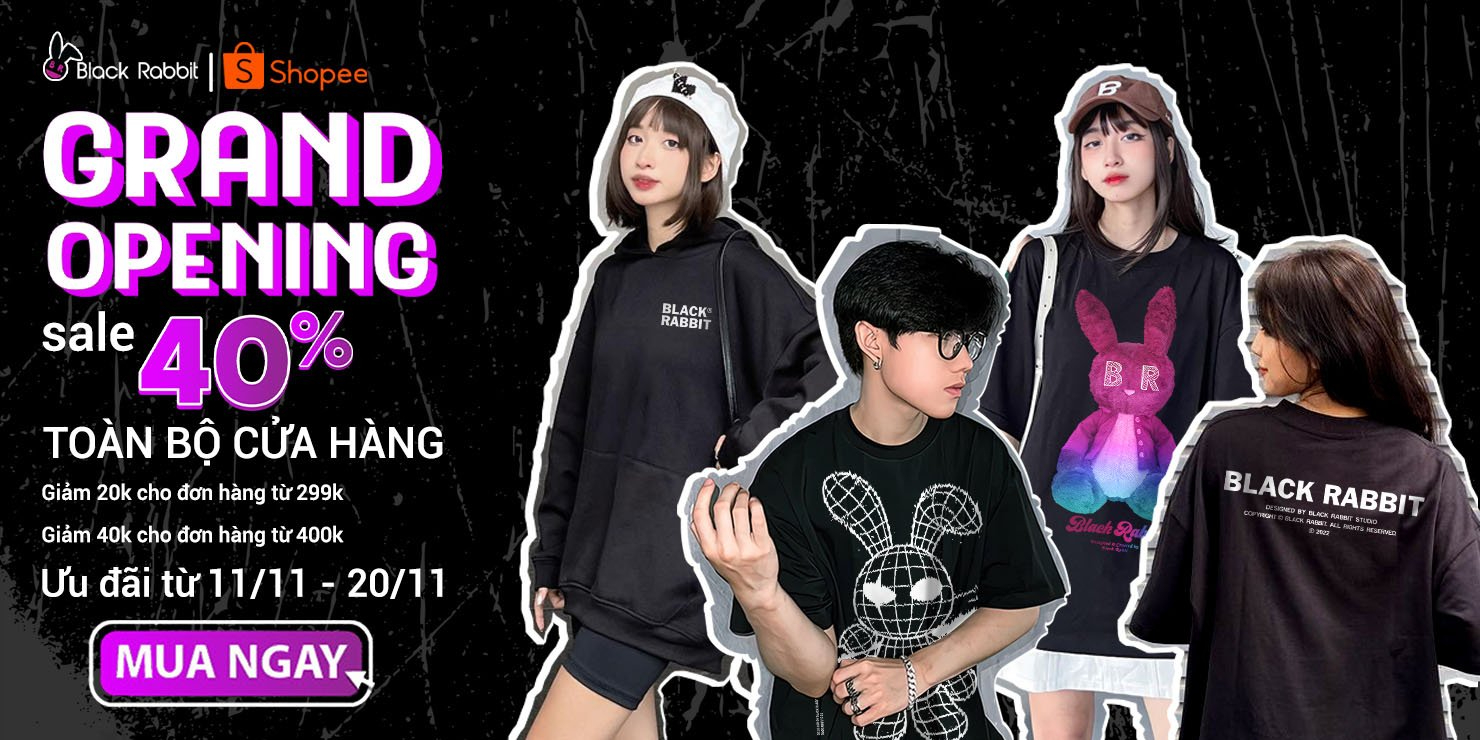 Black Rabbit Official, Cửa hàng trực tuyến | Shopee Việt Nam