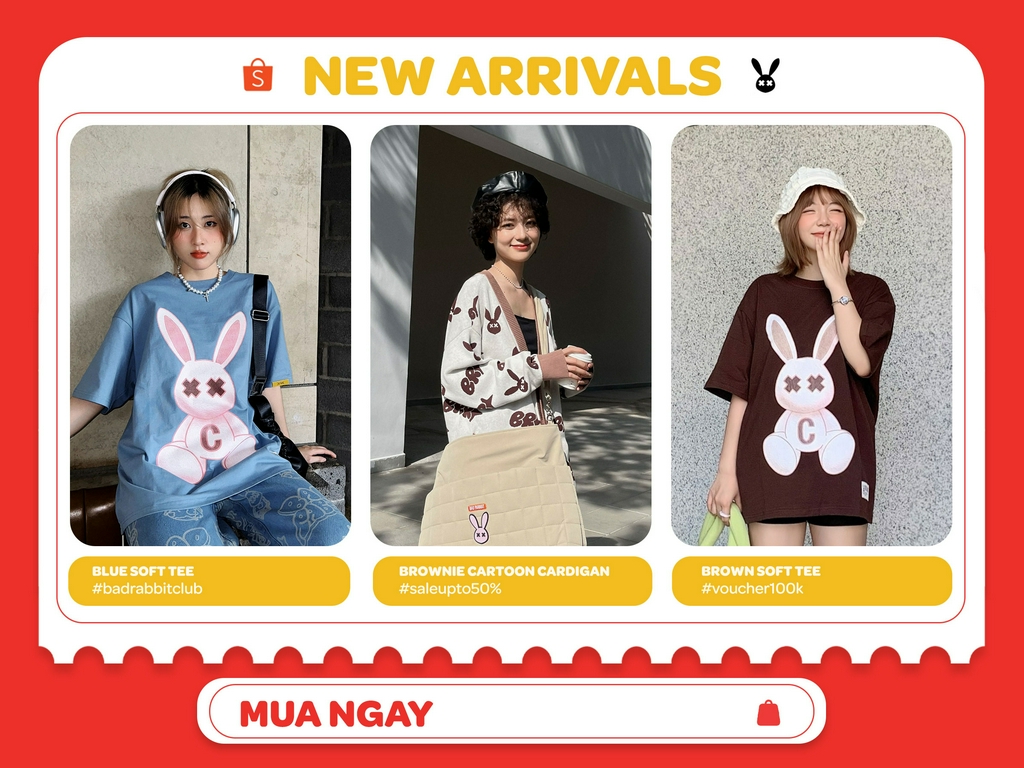 Bad Rabbit Club.vn - Cửa Hàng Online Chính Hãng | Shopee Việt Nam