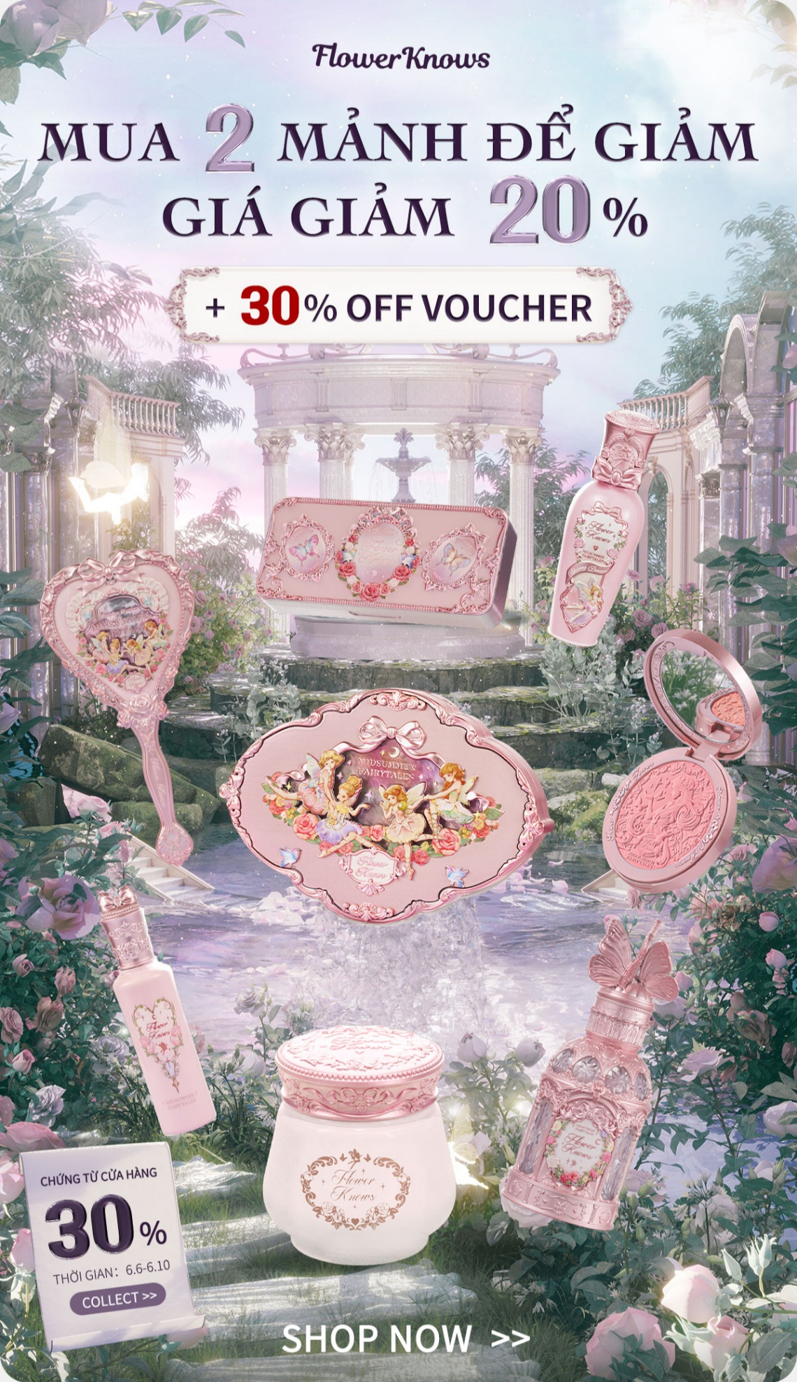 Flower Knows Official Store - Shopee Mall Online | Shopee Việt Nam