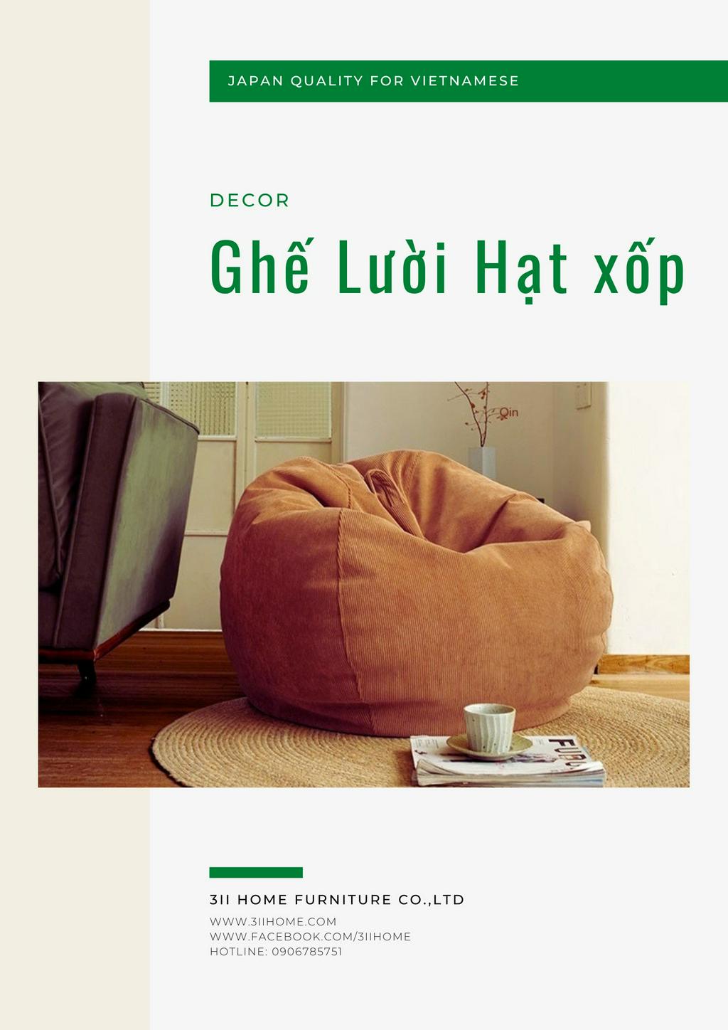 Beanbag 3ii Home - Shopee Mall Online | Shopee Việt Nam