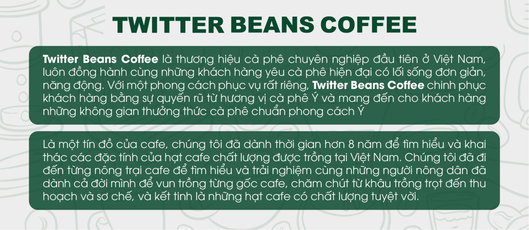 Twitter Beans Coffee, Cửa hàng trực tuyến | Shopee Việt Nam