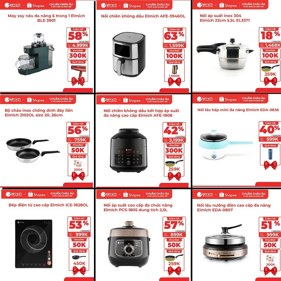 Elmich Việt Nam Chính Hãng - Cửa Hàng Online Chính Hãng | Shopee Việt Nam