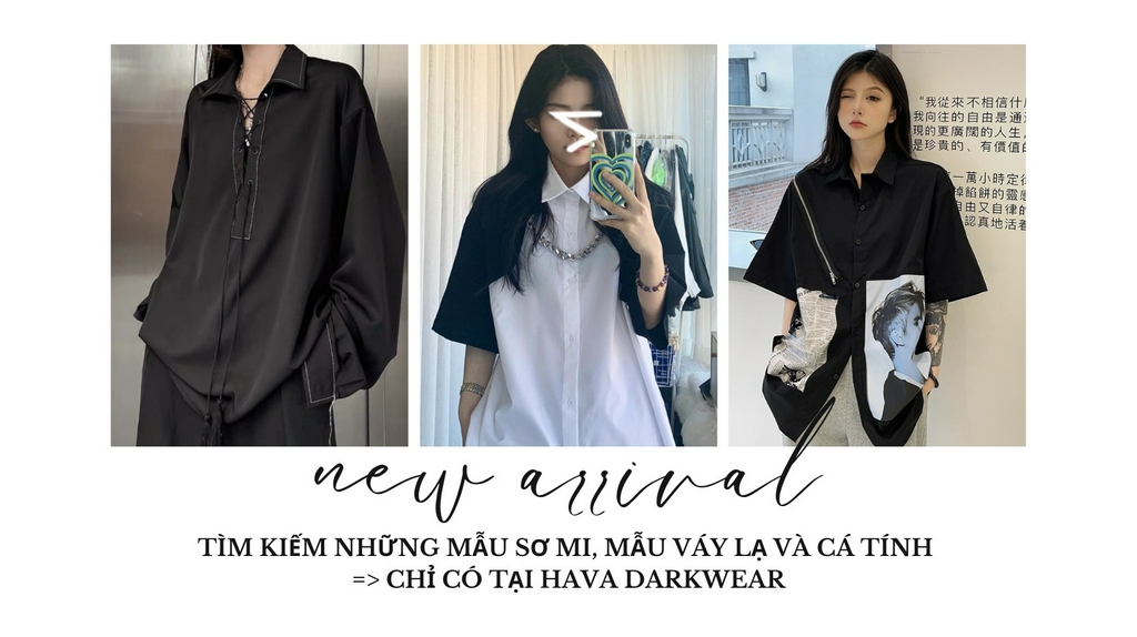 Hava - All black clothing, Cửa hàng trực tuyến | Shopee Việt Nam